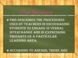 Alternative teaching strategies | PPTX