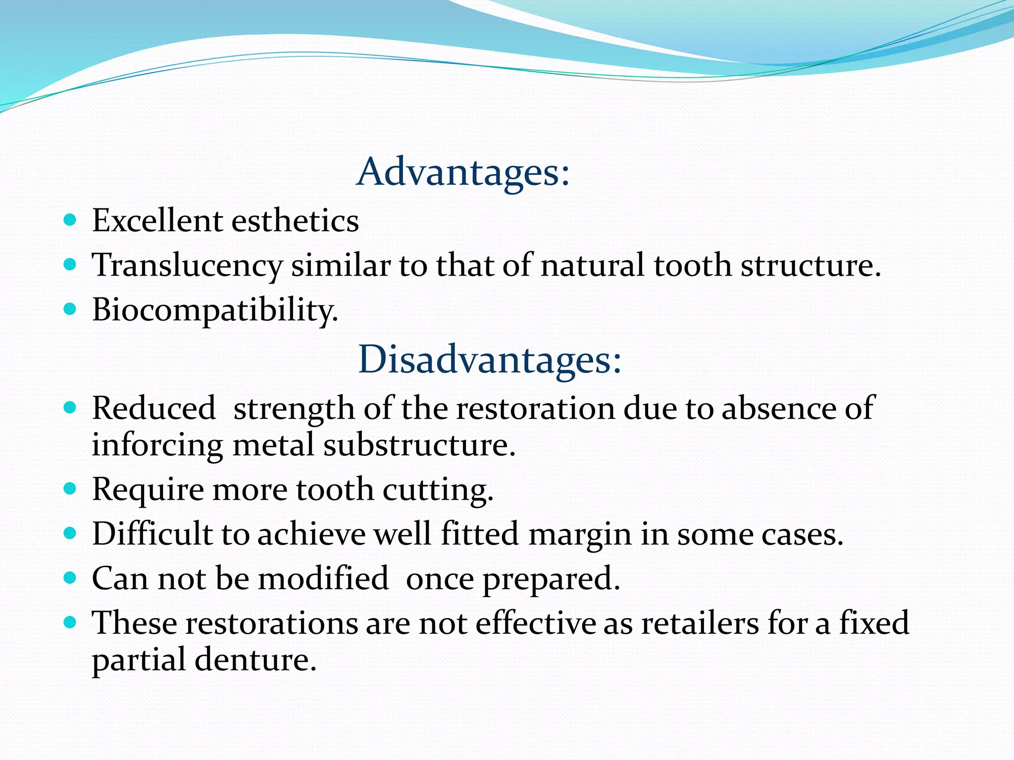 complex restorations | PPTX