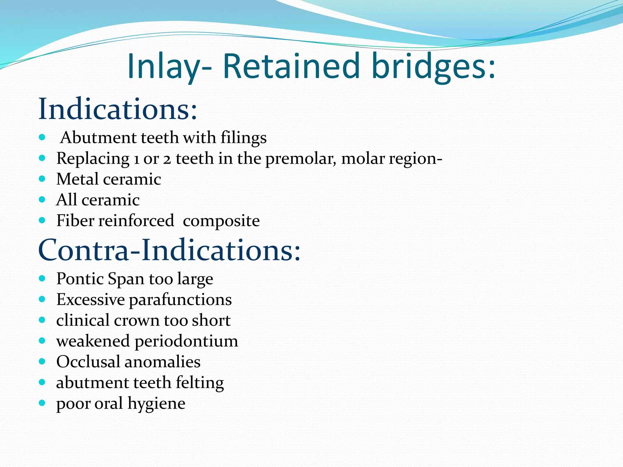 complex restorations | PPTX