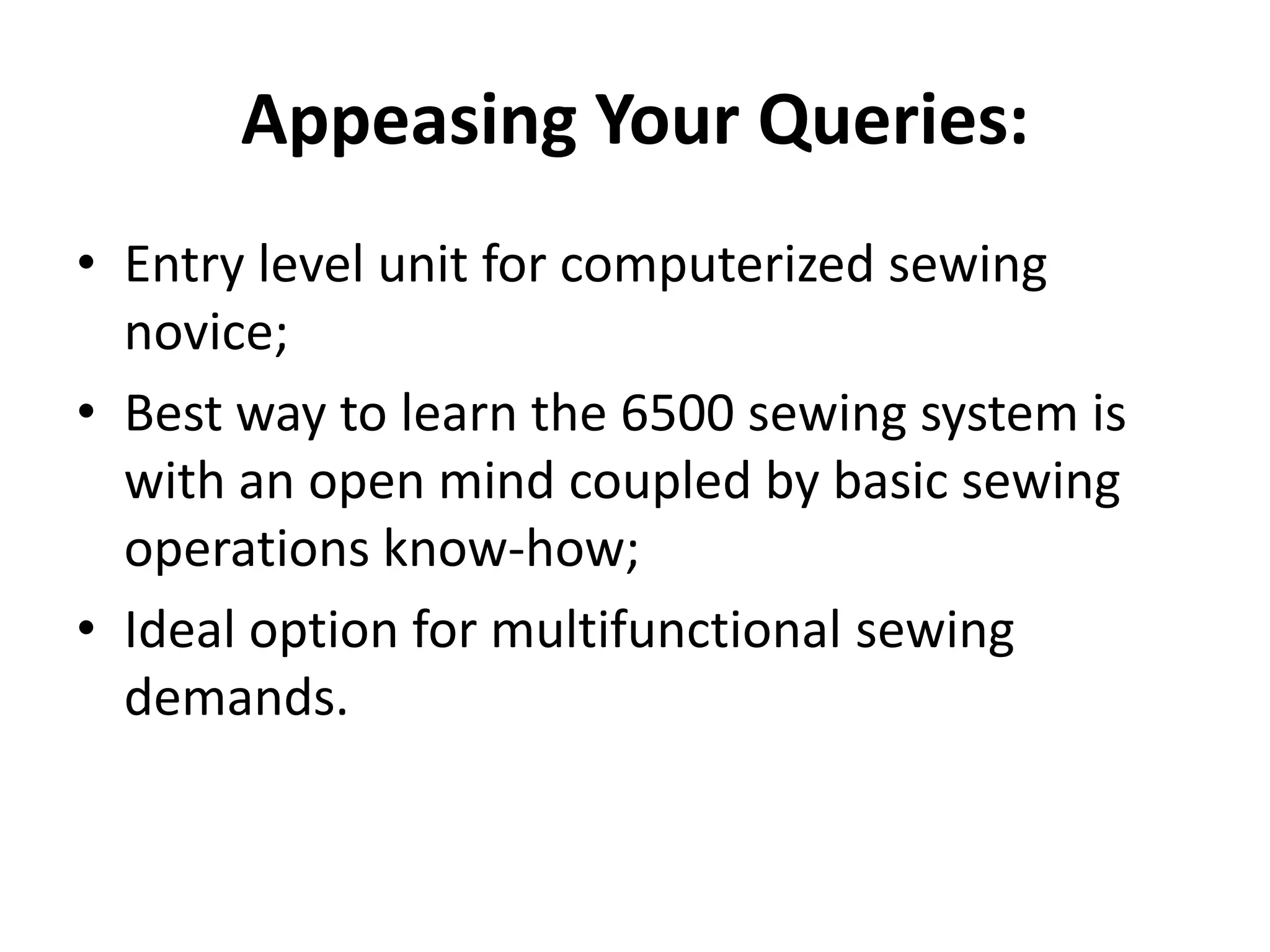 Janome 6500 p sewing machine | PPTX | Needlework | Arts and Crafts