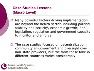 Lessons Learned from Case Studies on Effective Service Delivery | PPTX ...