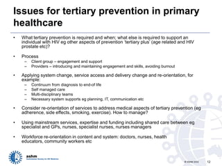 Integrating prevention into primary healthcare - Jan Savage | PPTX