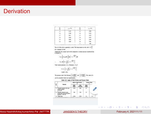 Janssen's theory | PPTX