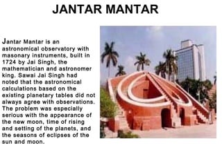 Jantar Mantar Astronomy