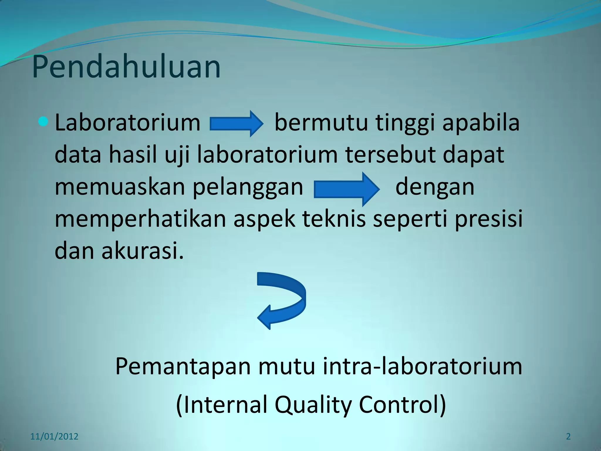 Janti pemantapan mutu intra-laboratorium | PPTX