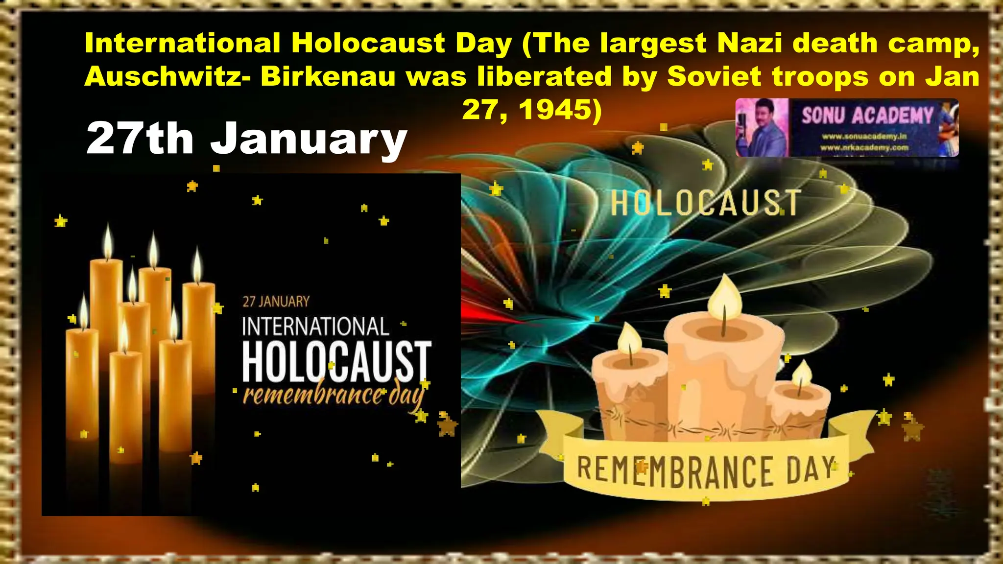 LIST OF IMPORTANT DAYS- JANUARY MONTH || | PPTX