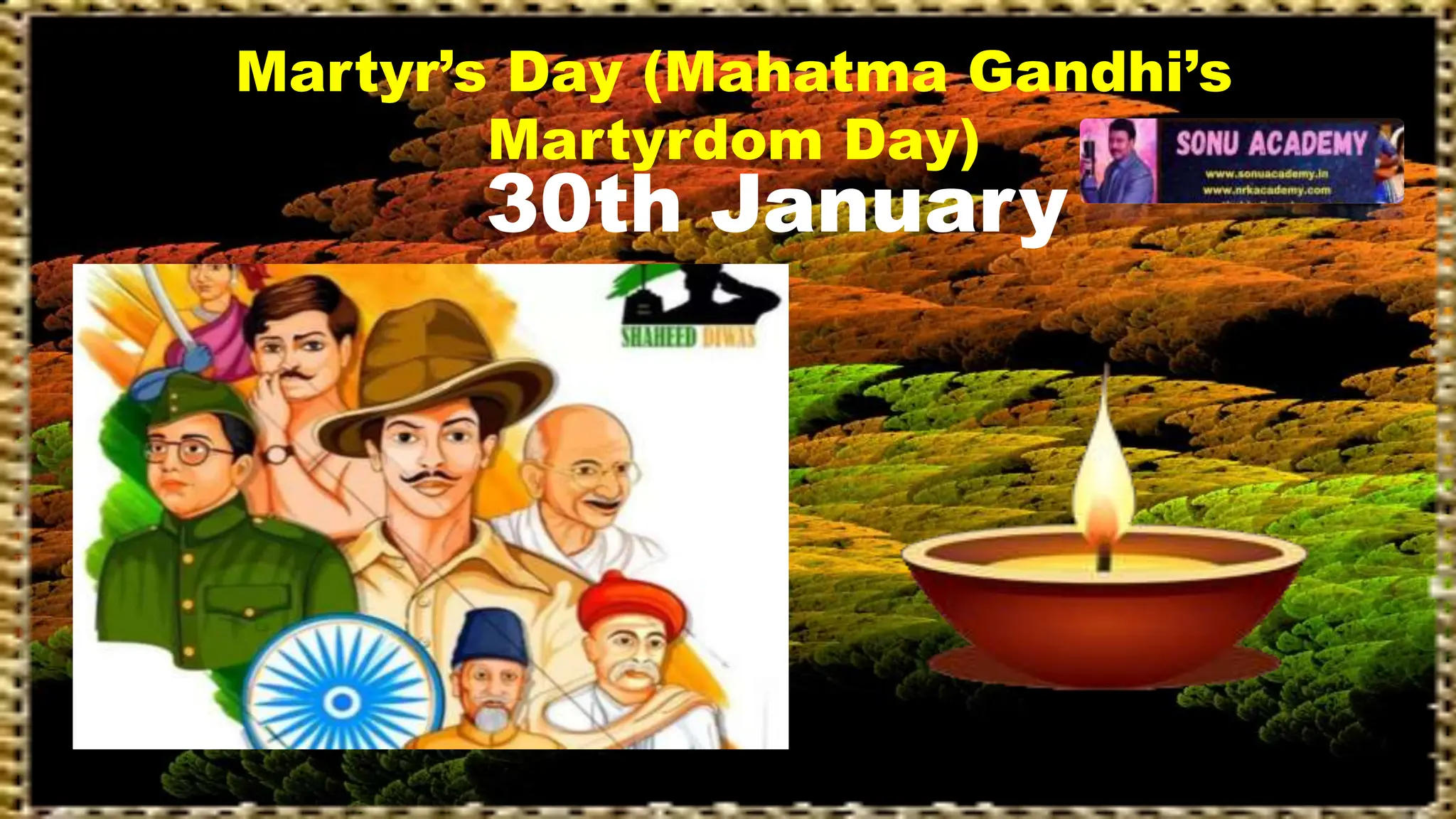 LIST OF IMPORTANT DAYS- JANUARY MONTH || | PPTX