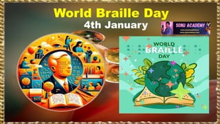 LIST OF IMPORTANT DAYS- JANUARY MONTH || | PPTX