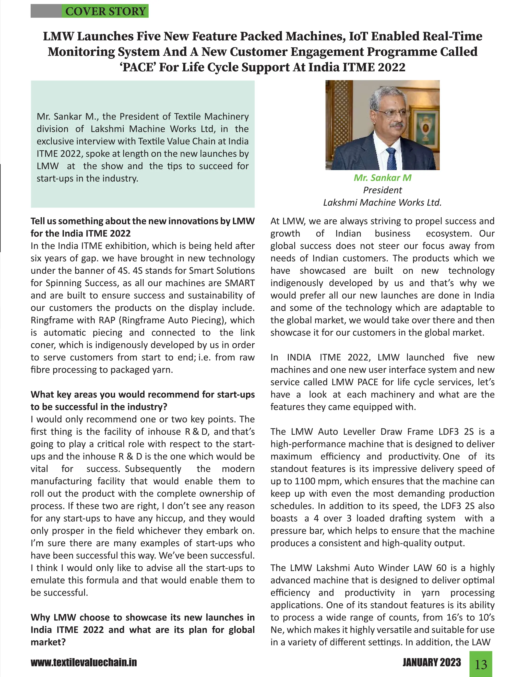 Textile Value Chain- Jan 2023 | PDF