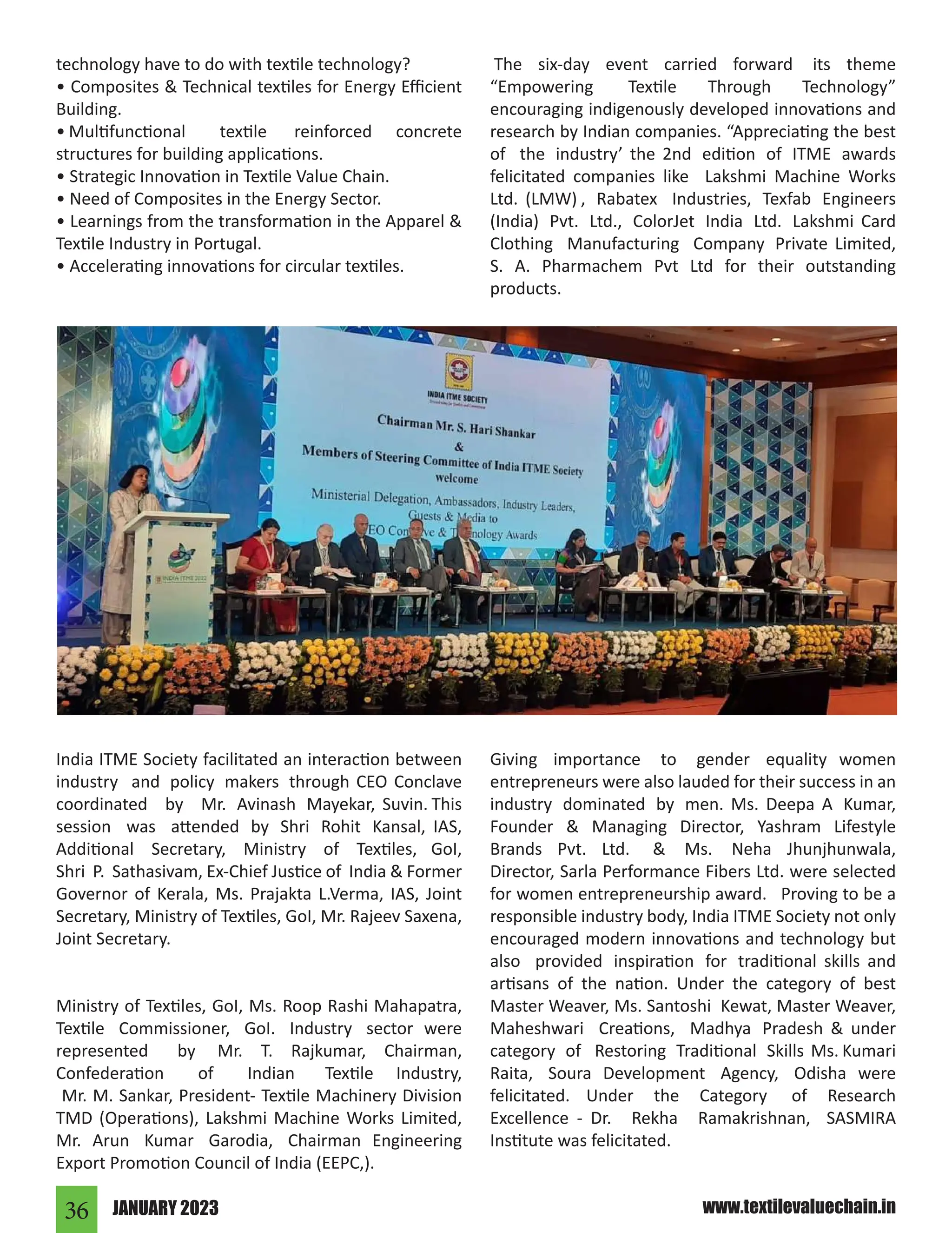 Textile Value Chain- Jan 2023 | PDF