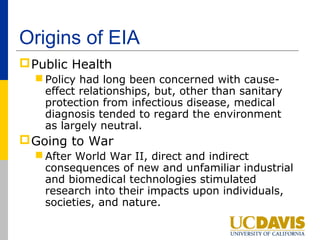 January 8th esp 179 lecture- class intro and eia basics | PPT