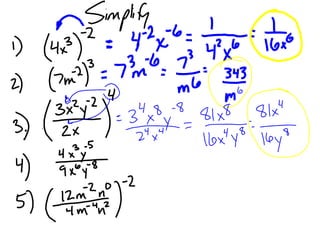Exponents/Scientific Notation Review | PPT