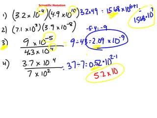 Exponents/Scientific Notation Review | PPT