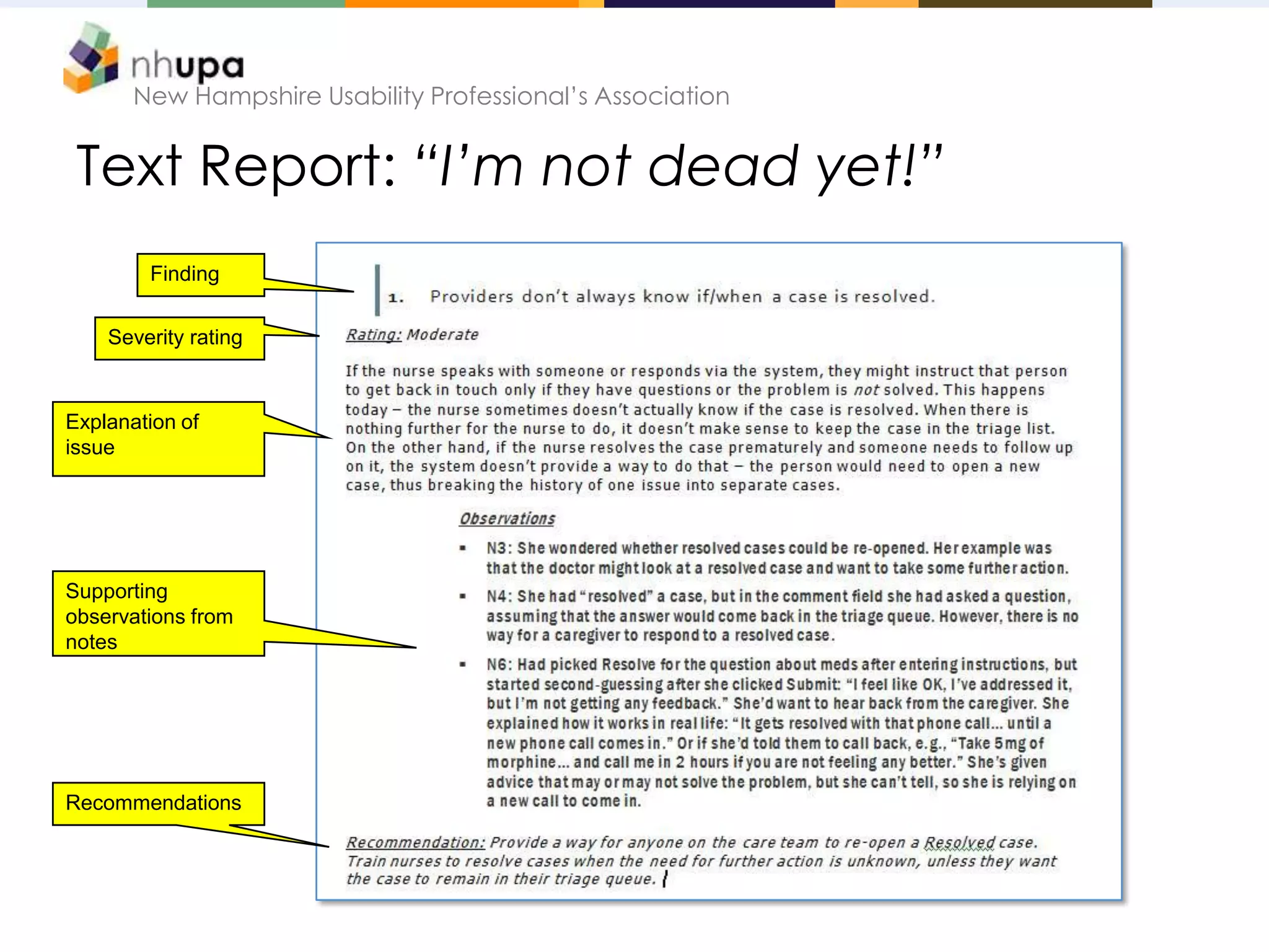 Delivering Results: How Do You Report User Research Findings? | PPTX