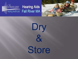 Dry and Store | PPTX | Ear, Nose and Throat Conditions | Diseases and ...