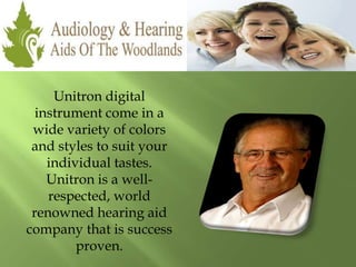 Unitron Hearing Aids | PPTX | Ear, Nose and Throat Conditions ...