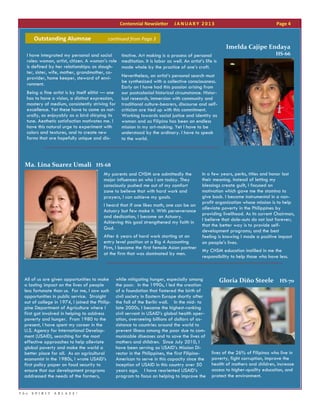 January 2013 centennial newsletter | PDF