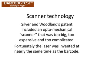January 2015 101 where did barcode tech come from | PDF