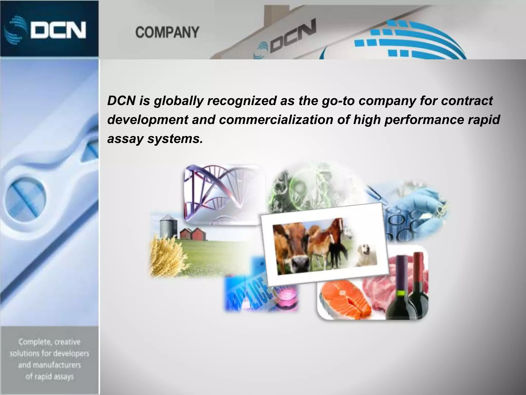 DCN Diagnostics. Design and Development of Lateral Flow Assay Systems ...