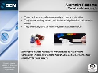 DCN Diagnostics. Design and Development of Lateral Flow Assay Systems ...