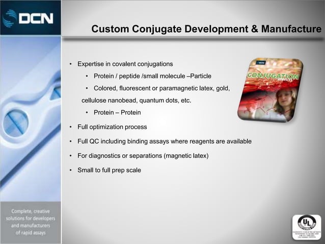 DCN Diagnostics. Design and Development of Lateral Flow Assay Systems ...