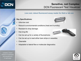 DCN Diagnostics. Design and Development of Lateral Flow Assay Systems ...
