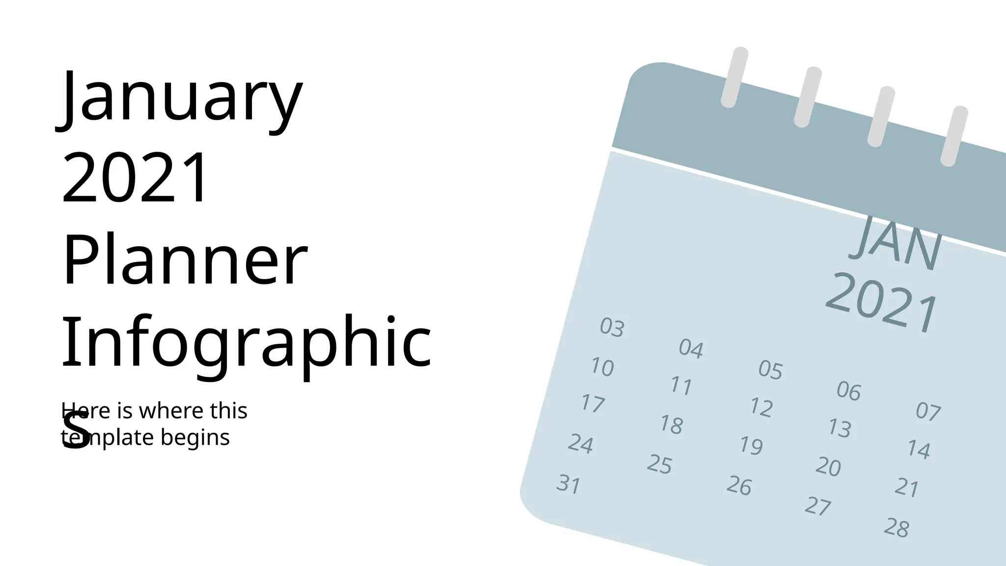 January 2021 Planner Infographics by Slidesgo.pptx
