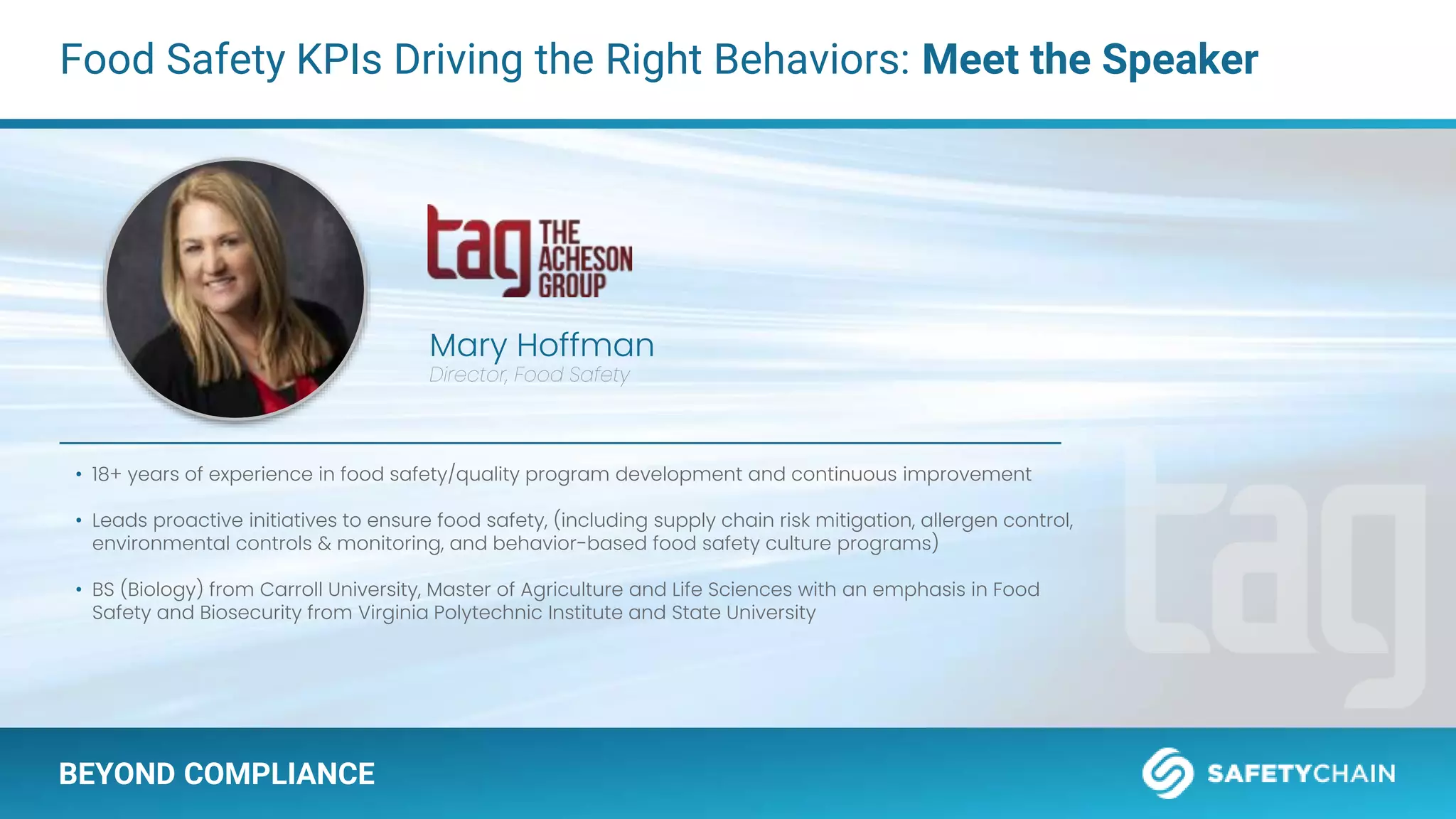 Food Safety KPIs: Are They Driving the Right Behaviors? | PPTX