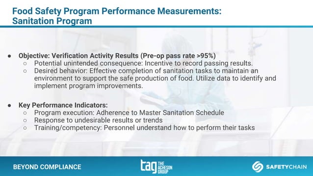 Food Safety KPIs: Are They Driving the Right Behaviors? | PPTX