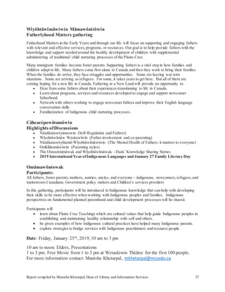 Fatherhood gathering_2019_report | PDF