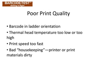 January 401 why do barcodes misread | PDF