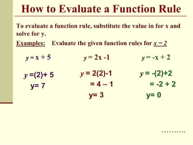 January 7, 2014 function notation