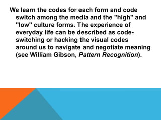 Visual Culture: Introduction | PPTX