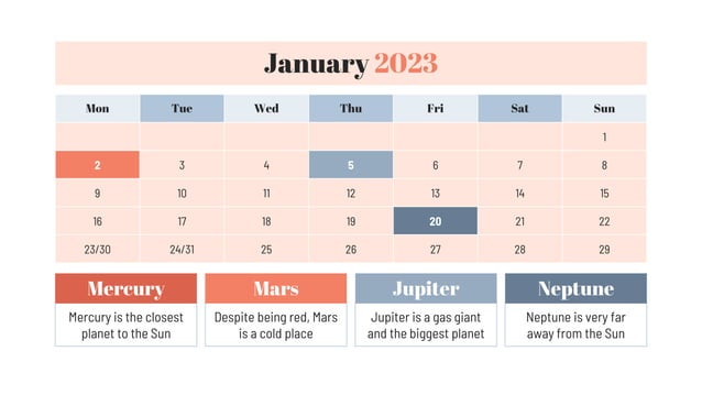 _January Daily Slides Infographics by Slidesgo.pptx