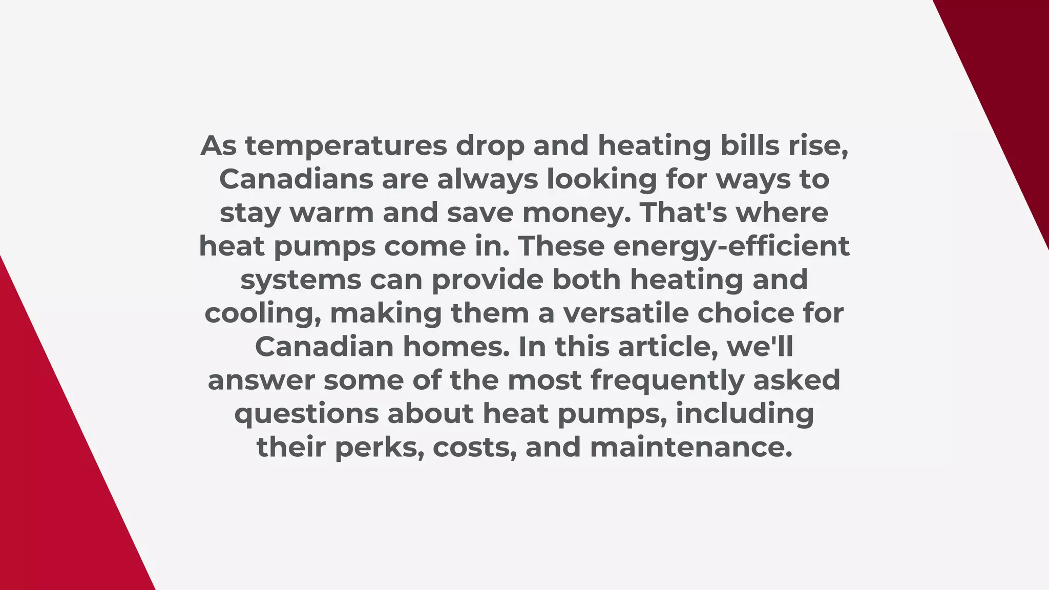Your Ultimate Guide to Heat Pumps: Benefits, Costs, and Maintenance | PPTX