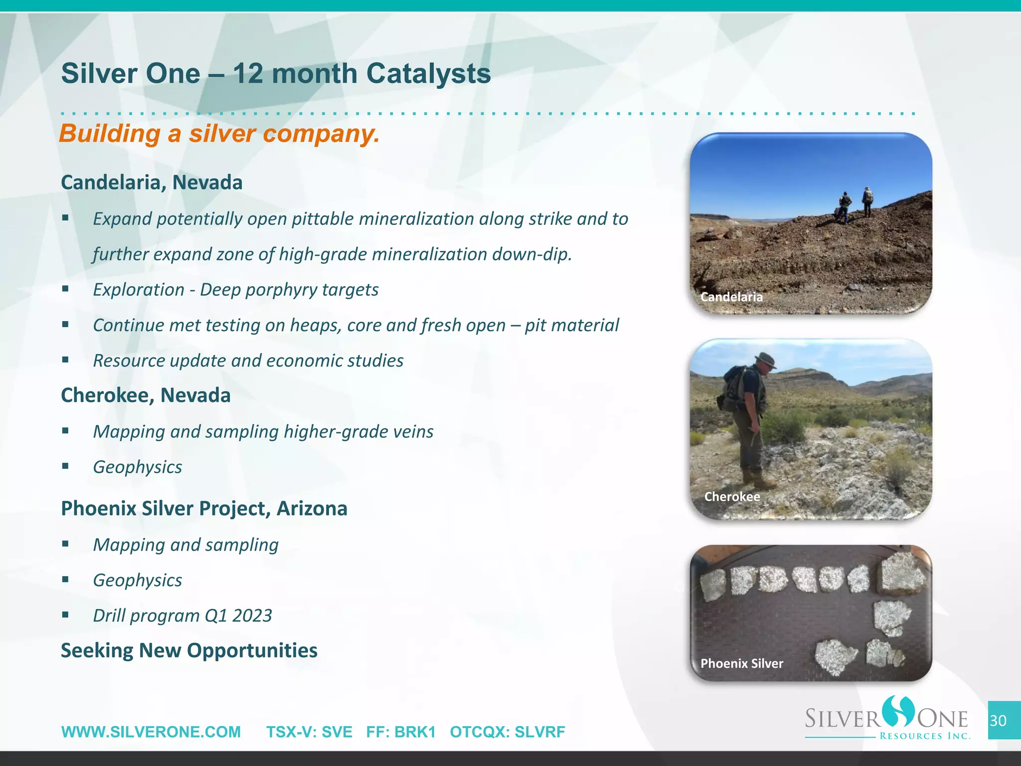 Silver One Corporate Presentation - January 2023 | PDF