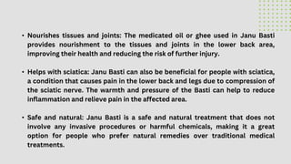 Janu Basti-Sanjeevani Kaya Shodhan.pptx