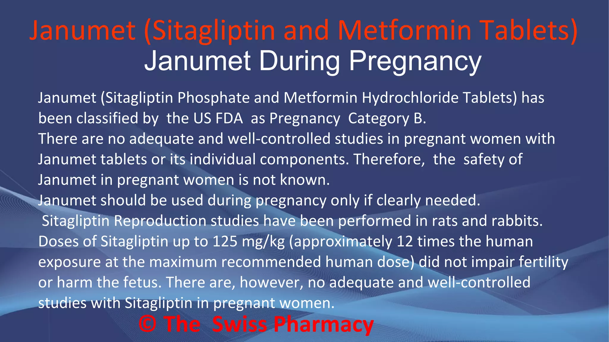 Janumet (Sitagliptin and Metformin Tablets) | PDF