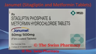 Janumet (Sitagliptin and Metformin Tablets) | PDF