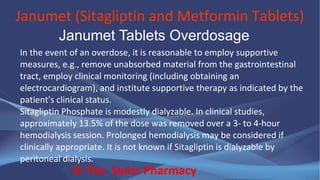 Janumet (Sitagliptin and Metformin Tablets) | PDF