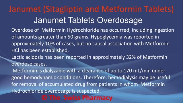 Janumet (Sitagliptin and Metformin Tablets) | PDF | Diabetes | Diseases ...