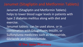 Janumet (Sitagliptin and Metformin Tablets) | PDF