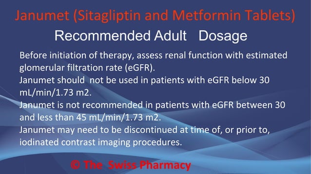 Janumet (Sitagliptin and Metformin Tablets) | PDF | Diabetes | Diseases ...