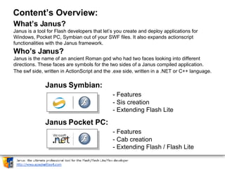 Janus Mobile e-Seminar | PPT