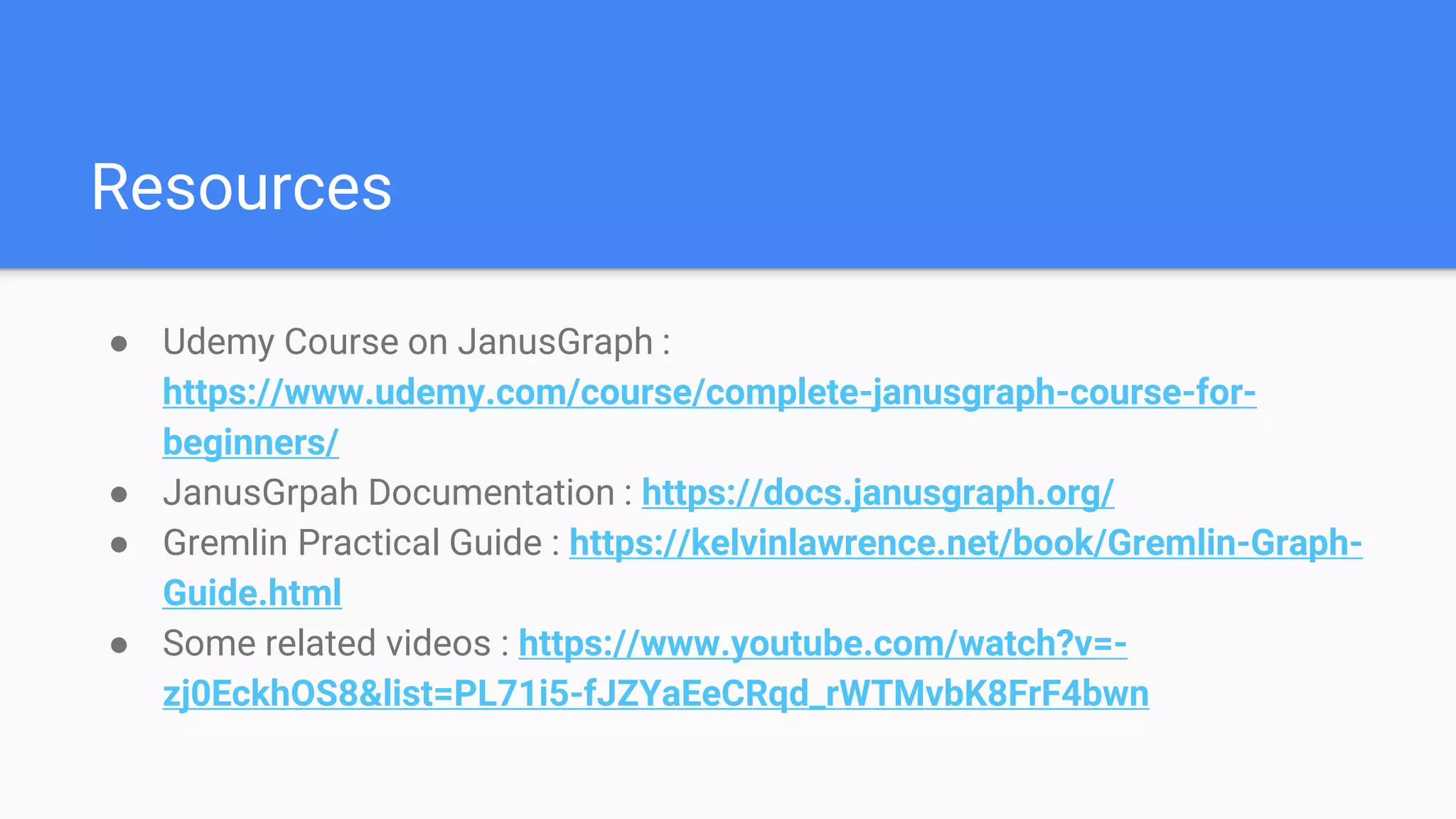 JanusGraph DataBase Concepts | PPTX