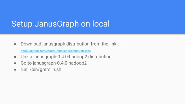 JanusGraph DataBase Concepts | PPT