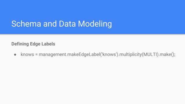 JanusGraph DataBase Concepts | PPT
