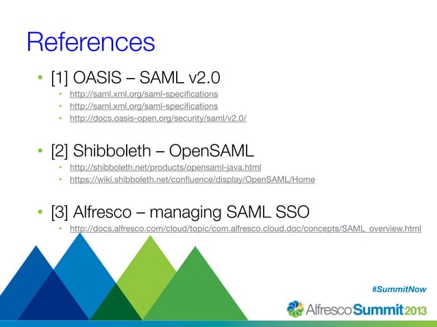 Alfresco: Implementing secure single sign on (SSO) with OpenSAML | PDF | Cloud Computing | Internet