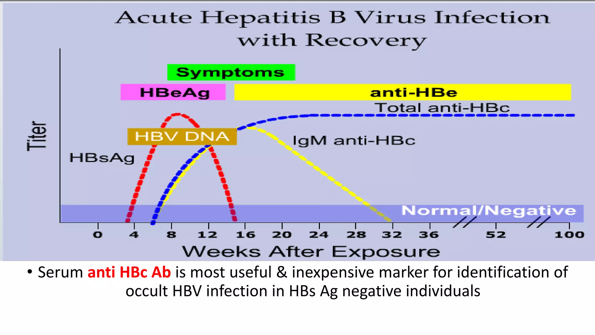 viral markers in diagnosis monitoring and treatment of hepatitis b and ...