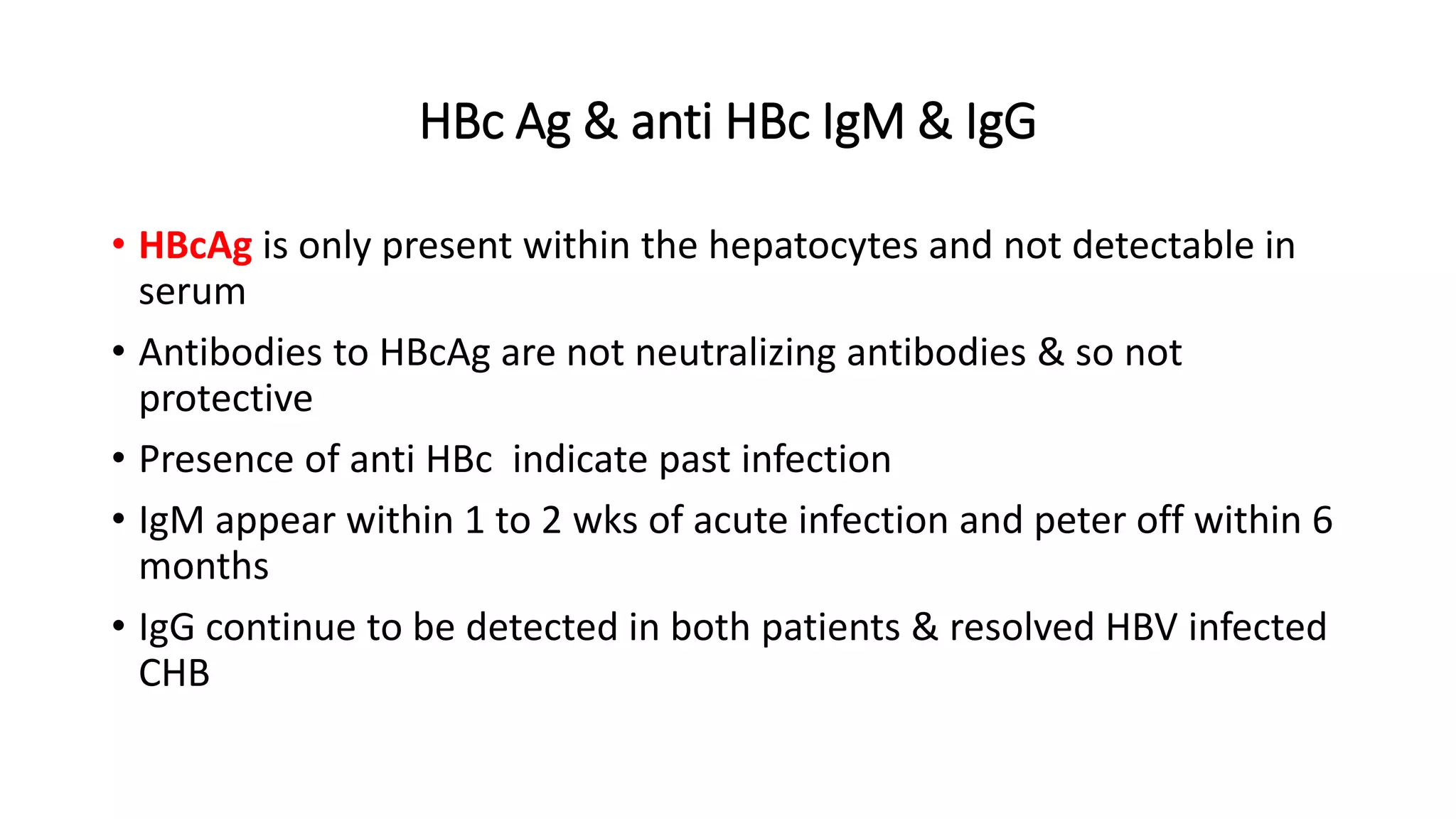 viral markers in diagnosis monitoring and treatment of hepatitis b and ...